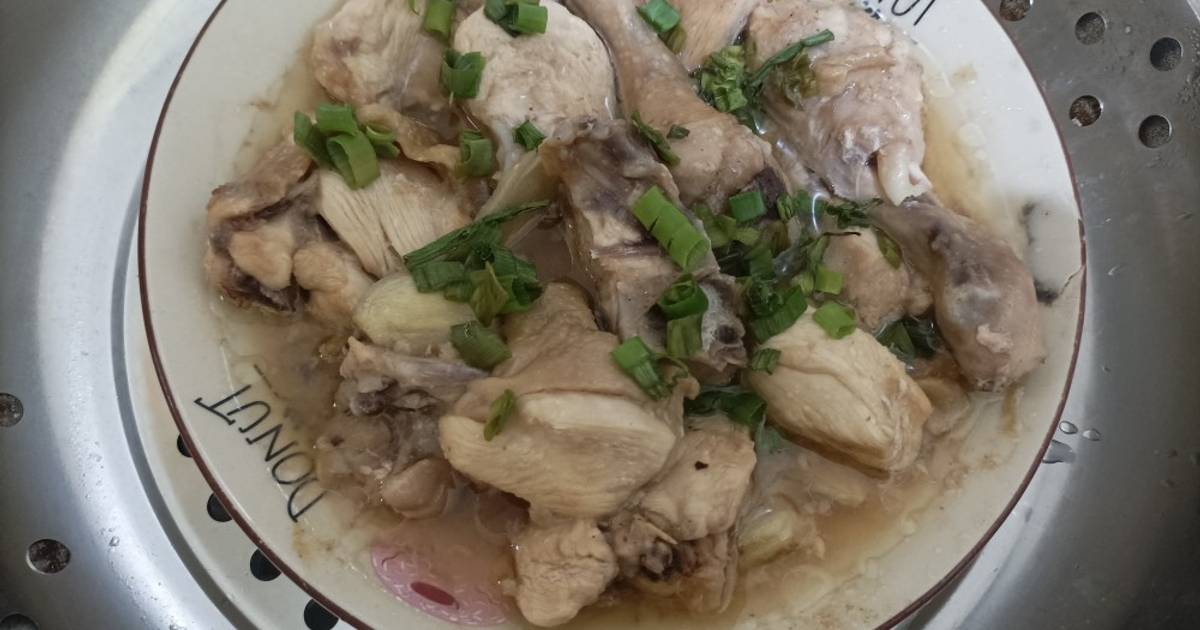 Resep Ayam Tim chinese oleh Desi Chan - Cookpad