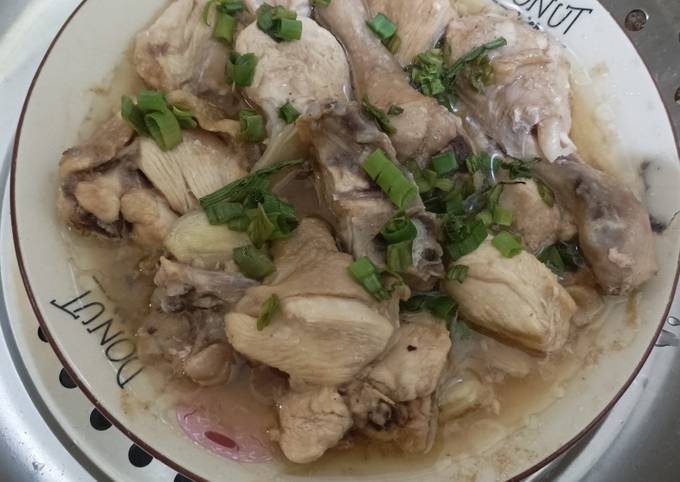 Resep Ayam Tim chinese oleh Desi Chan - Cookpad