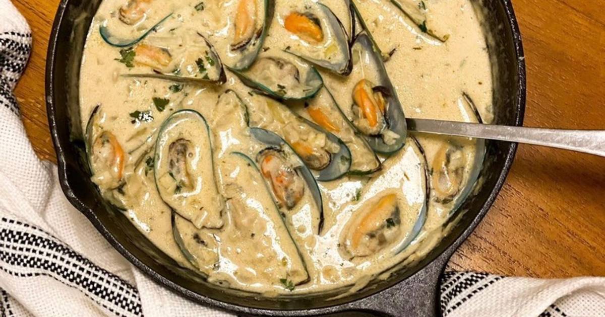 Resep Mussels Lemon Garlic Butter Sauce oleh Enno Lerian - Cookpad