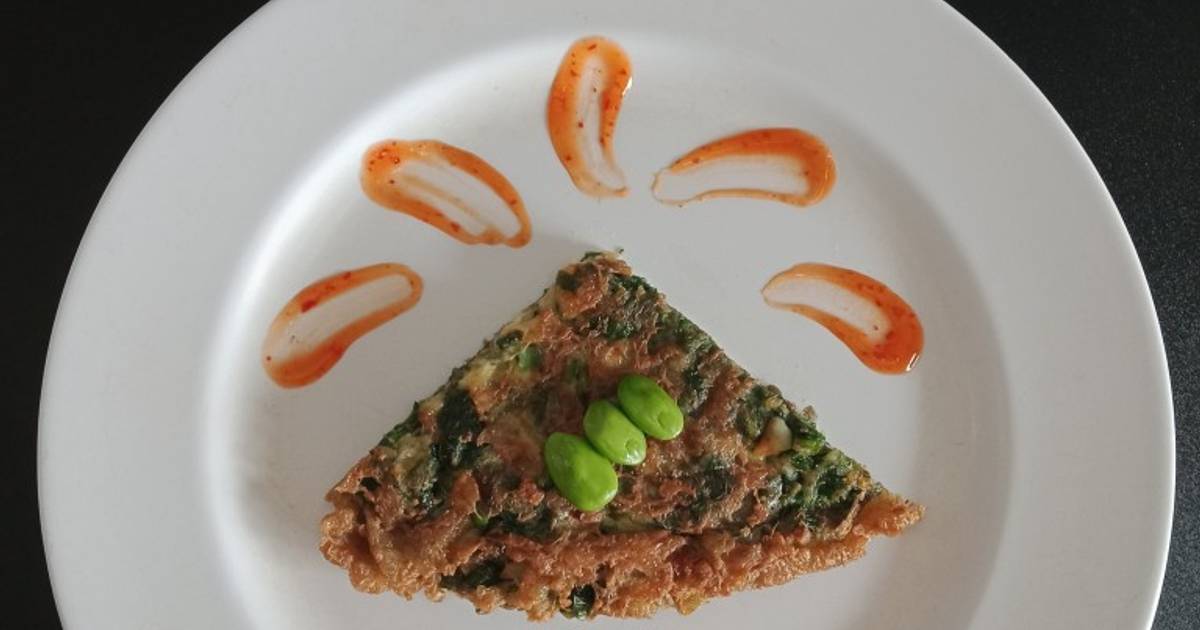 Resep Telur Dadar Bayam oleh Ellen's Kitchen - Cookpad