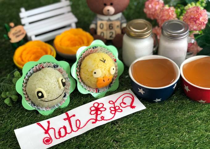 寶可夢肉鬆飯糰 食譜與作法 by Kate Tseng/維宇宙的早餐小食堂 - Cookpad