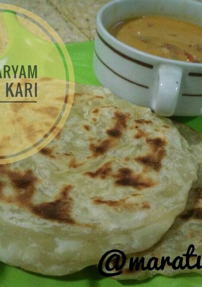 Resep Roti Maryam + Kuah Kari oleh Renny Maratus Sholikhah - Cookpad