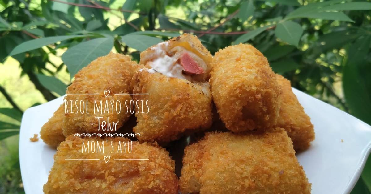 Resep 40.Risol Mayo Sosis Telur oleh Ayu Agustin - Cookpad