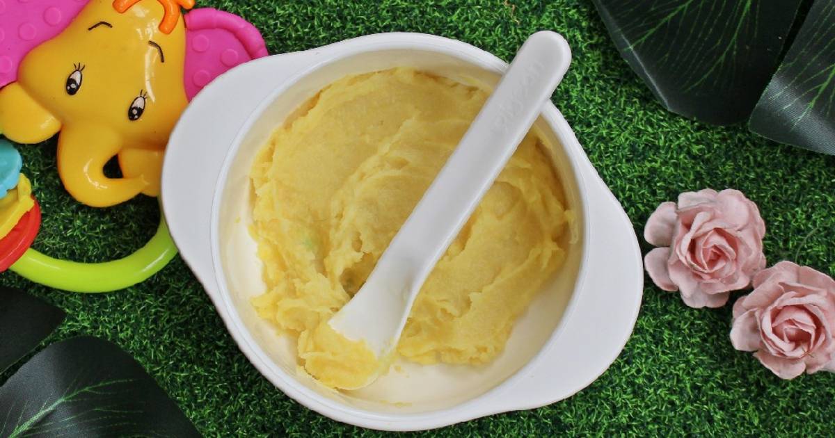Resep Bubur saring singkong jagung (MPASI) oleh Vizta Angelina - Cookpad
