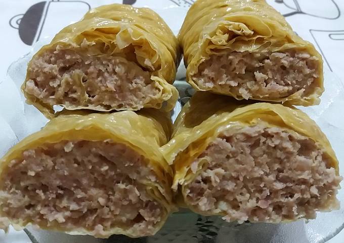 Resep 389. Dimsum kembang tahu oleh Pipi - Cookpad