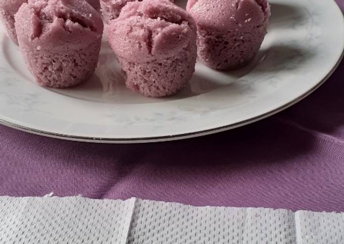 Resep Kue Mangkok rasa taro