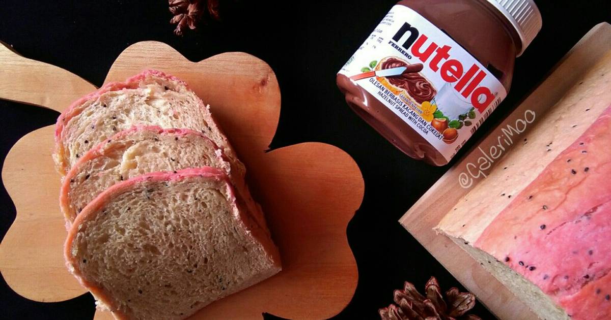 Resep Roti Tawar Buah Naga Eggless Oleh Mahmudahmoo Cookpad