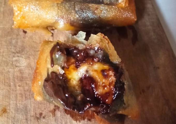 Resep Pisang coklat lumer oleh Alsa Kitchen - Cookpad