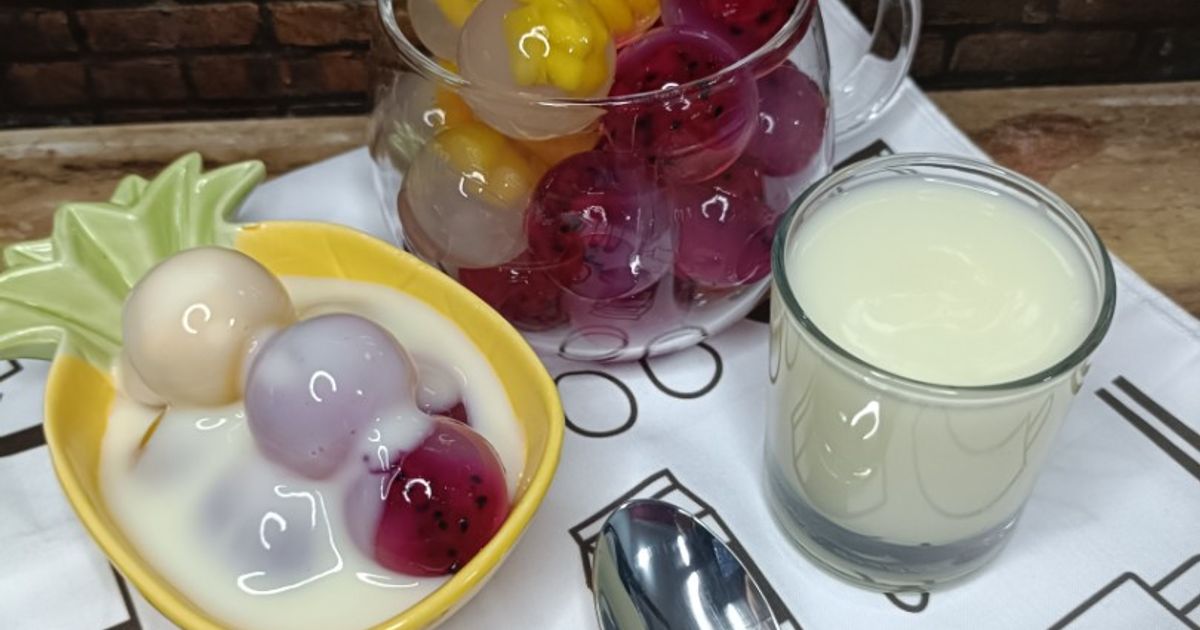 Resep Pudding Jelly Ball Buah oleh Deedee Rasuan - Cookpad
