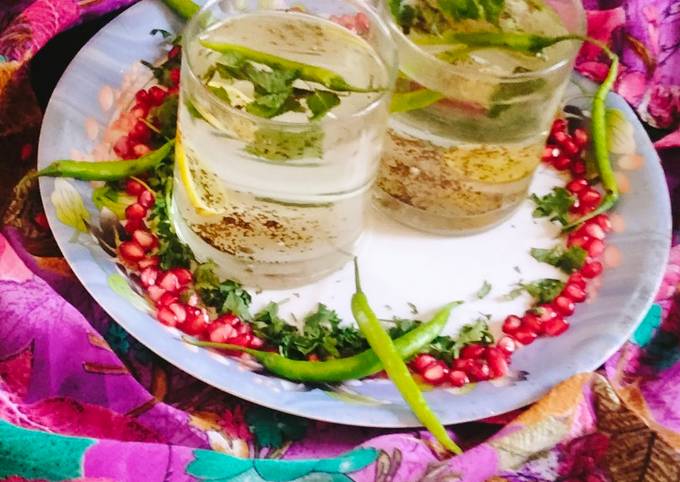 KULUKKI SARBATH With CHIA SEED (Summer Drink 🍷) Recipe by Jyoti Prakash ...