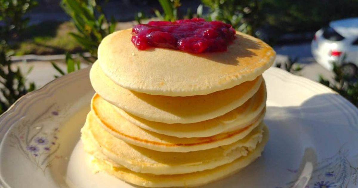 Pancakes harina aceite - 797 recetas caseras- Cookpad