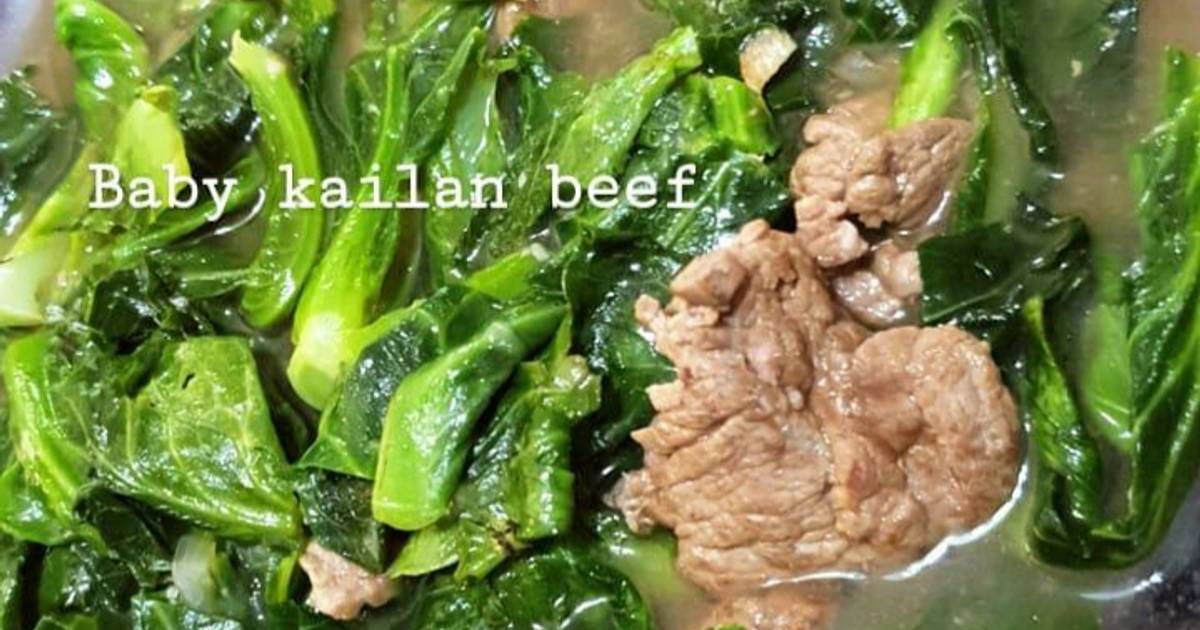 104 resep baby kailan dan beef enak dan mudah - Cookpad