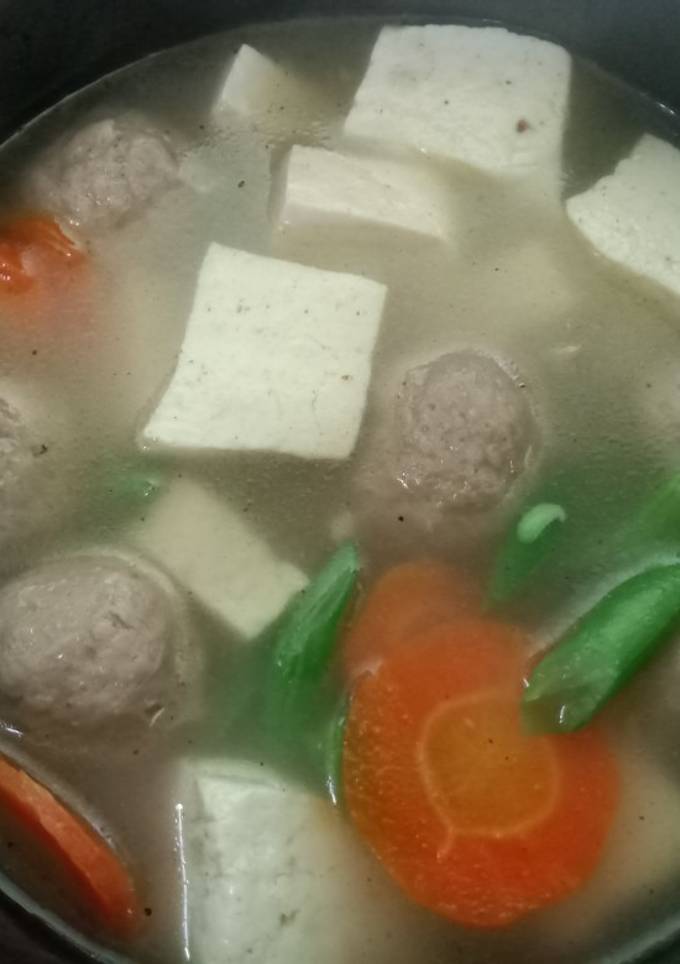 Resep Sop tahu simple oleh Sumayyah Nuhlan - Cookpad