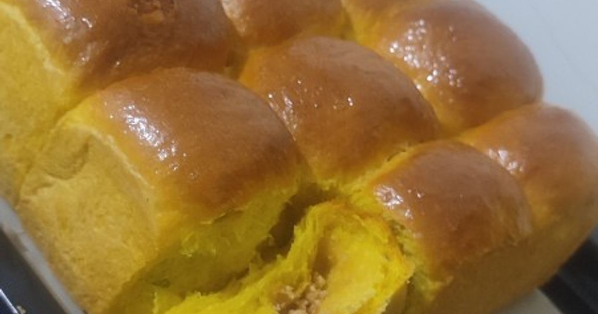 Resep Roti Sobek Labu Kuning oleh Edna Ayu Indriyani - Cookpad