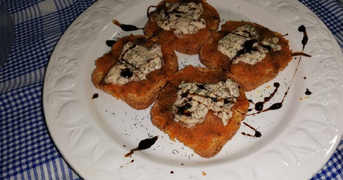 Tostada de queso azul - 13 recetas caseras- Cookpad