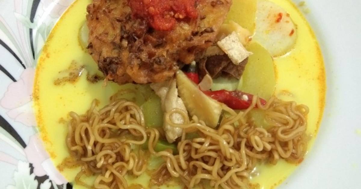 Resep Lontong Sayur Vegetarian oleh Dapoer Mama Louis - Cookpad