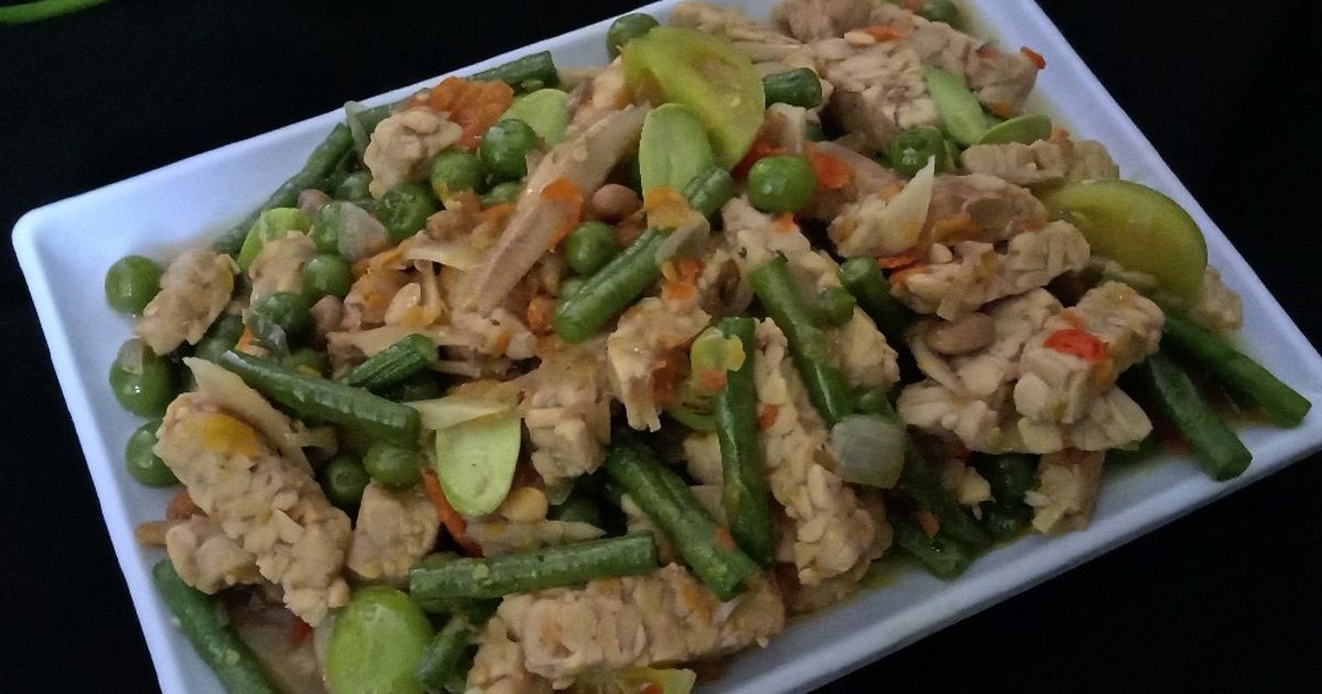 Resep Sayur Tauco Tempe oleh Adelia Firdaus - Cookpad