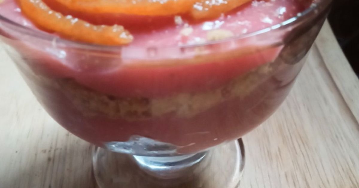 طريقة عمل مهلبيه الفراوله بالبسكويت لأطفالك ️ من Marwa Abdo⁦♨️🍓🥰⁦ - كوكباد