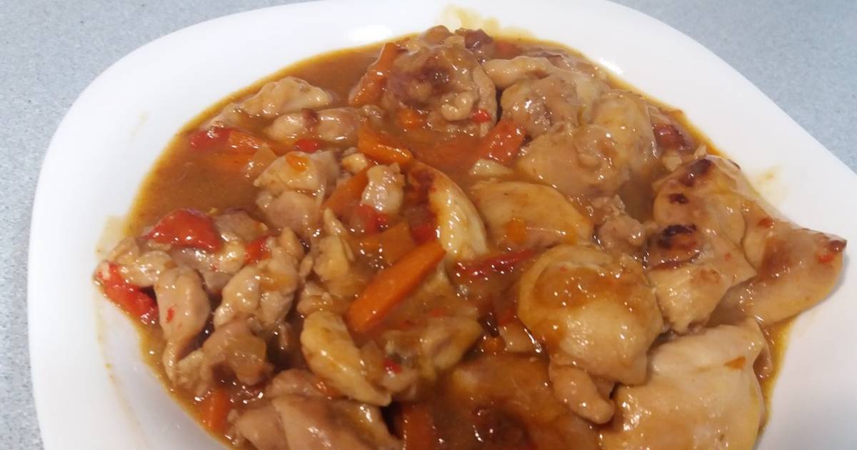 Pollo tipo chino Receta de Isabel Hernández gabaldon - Cookpad