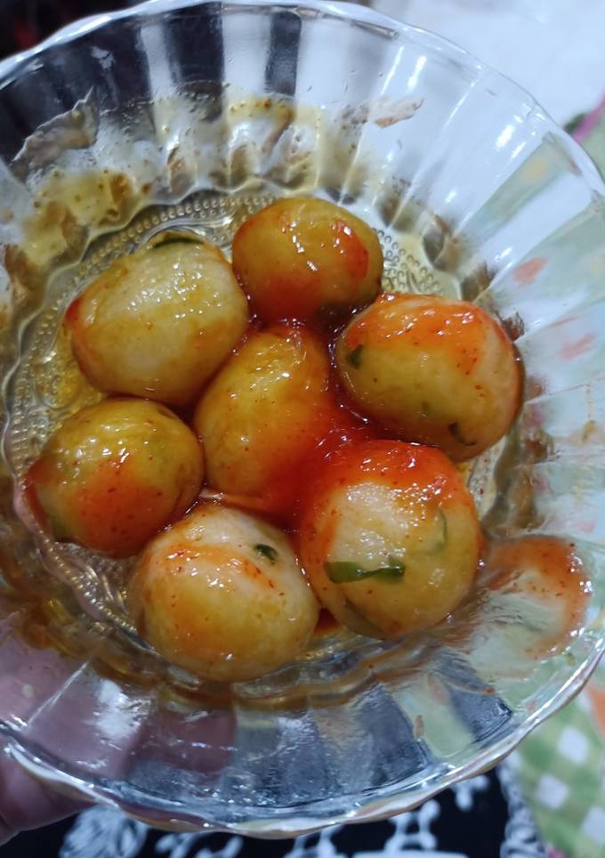 Resep Cilok empuk nyempluk (isi daging/tetelan sapi/ sesuai selera ...