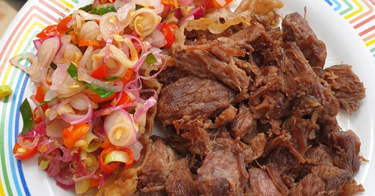 46 resep sei daging asap enak dan mudah - Cookpad