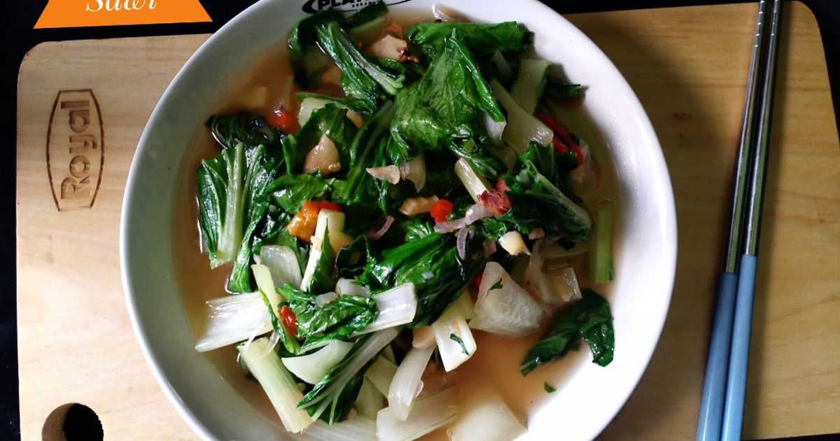 Resep Tumis Sawi Simple oleh Anik Dwi Kumalasari - Cookpad