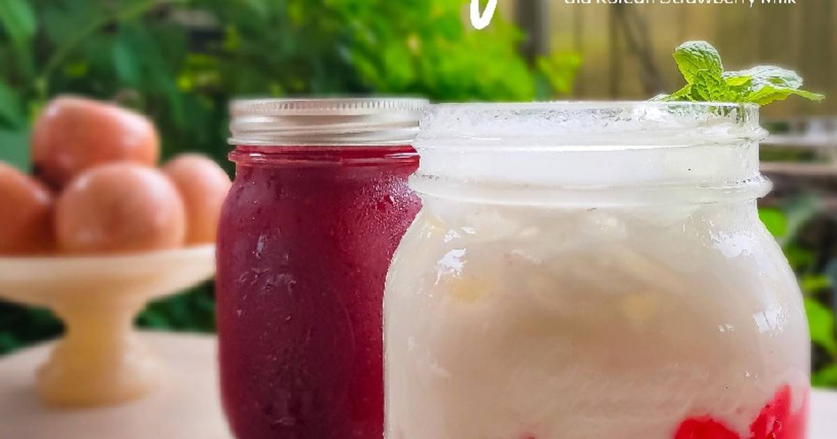 Resep Milky Roselle oleh Amanda Garden To Table - Cookpad