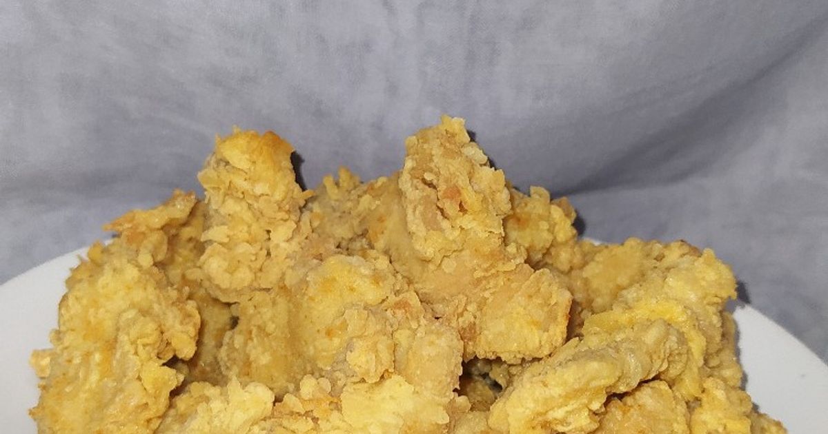 Resep Dada Ayam Crispy (Tanpa Baking Powder Dan Baking Soda) oleh ...