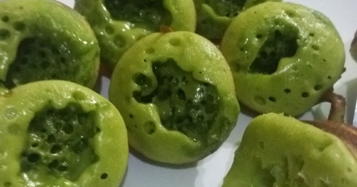 Resep Kue Cubit Double Greentea Recook Ci Tintin Rayner oleh umu shendy - Cookpad