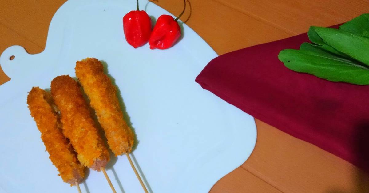 Resep Corn dog sosis oleh Ummiali - Cookpad