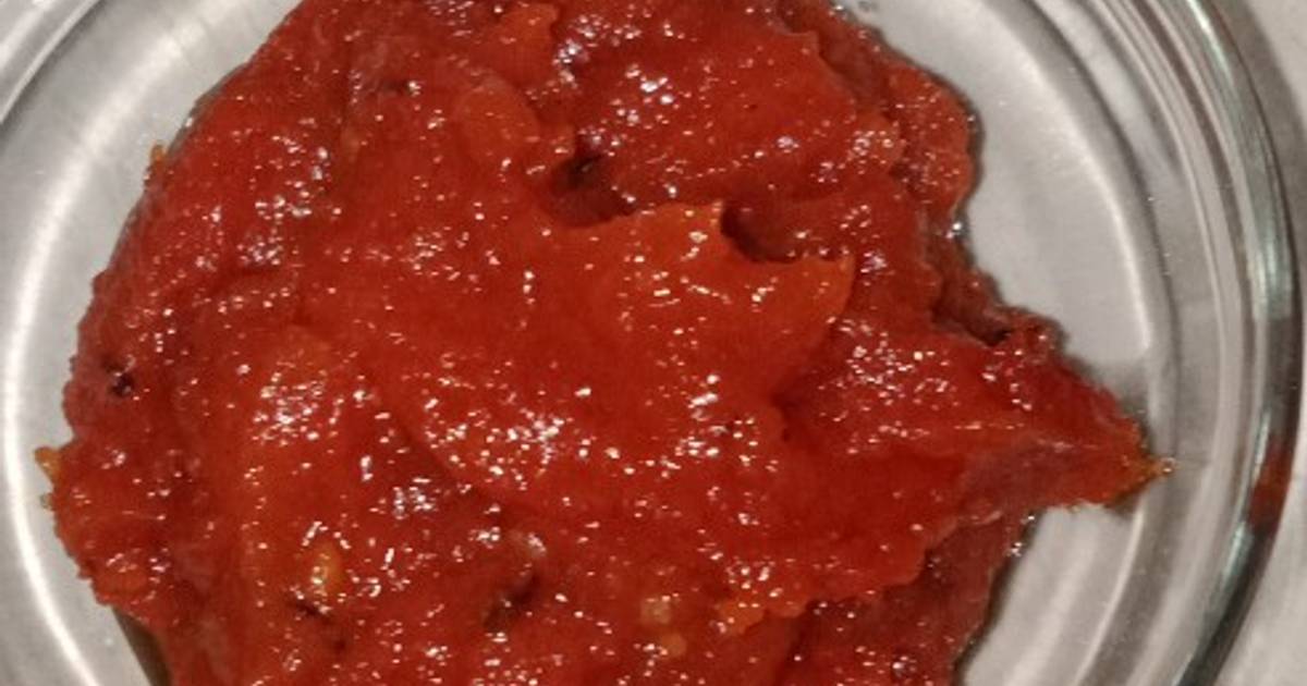 Resep Saos tomat home made oleh Asyila Rahma - Cookpad