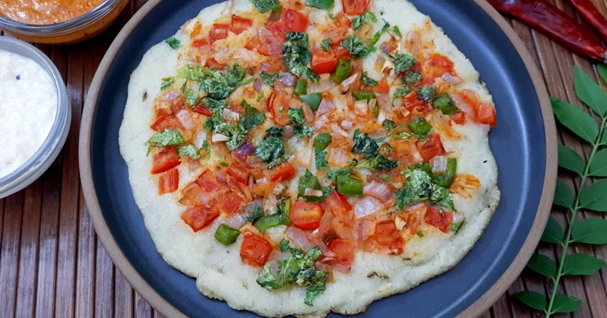 Ground Rice Vegetable Uttapam Recipe by Madhu Bindra - Cookpad