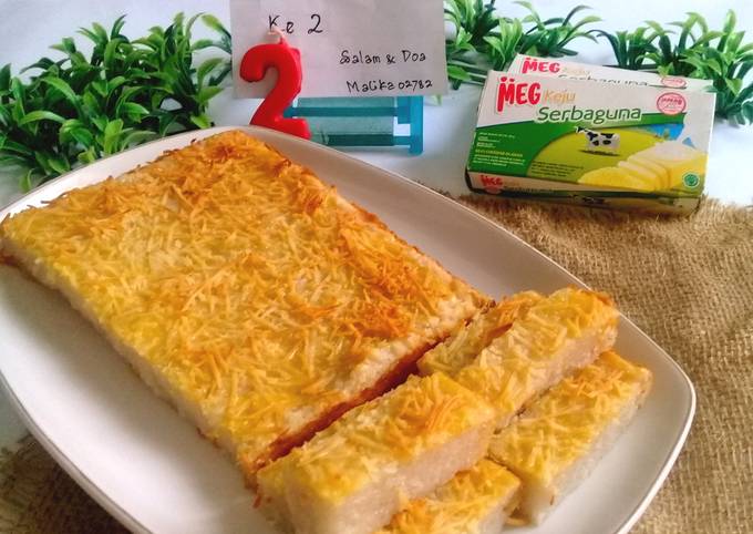 Resep Wingko Babat Keju oleh farida Sulthan 🇮🇩 (IG. Malika02782) - Cookpad