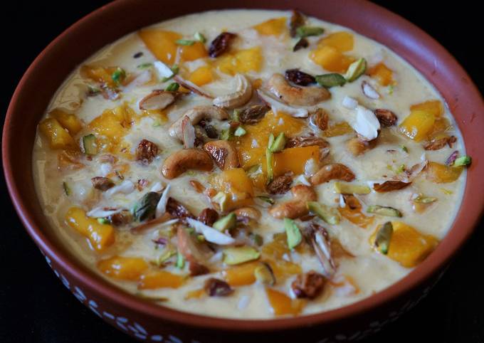 Mango Kheer Recipe by Shaktirupa Ratho - Cookpad