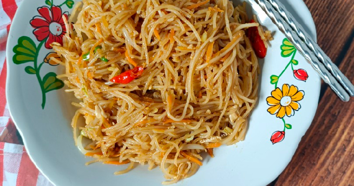 Resep Bihun Goreng Kampung oleh Chendera Ria Lim - Cookpad