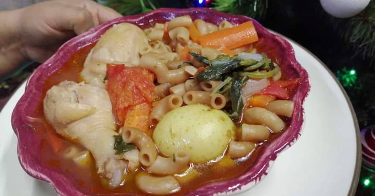 Sopa de codito - 144 recetas caseras- Cookpad