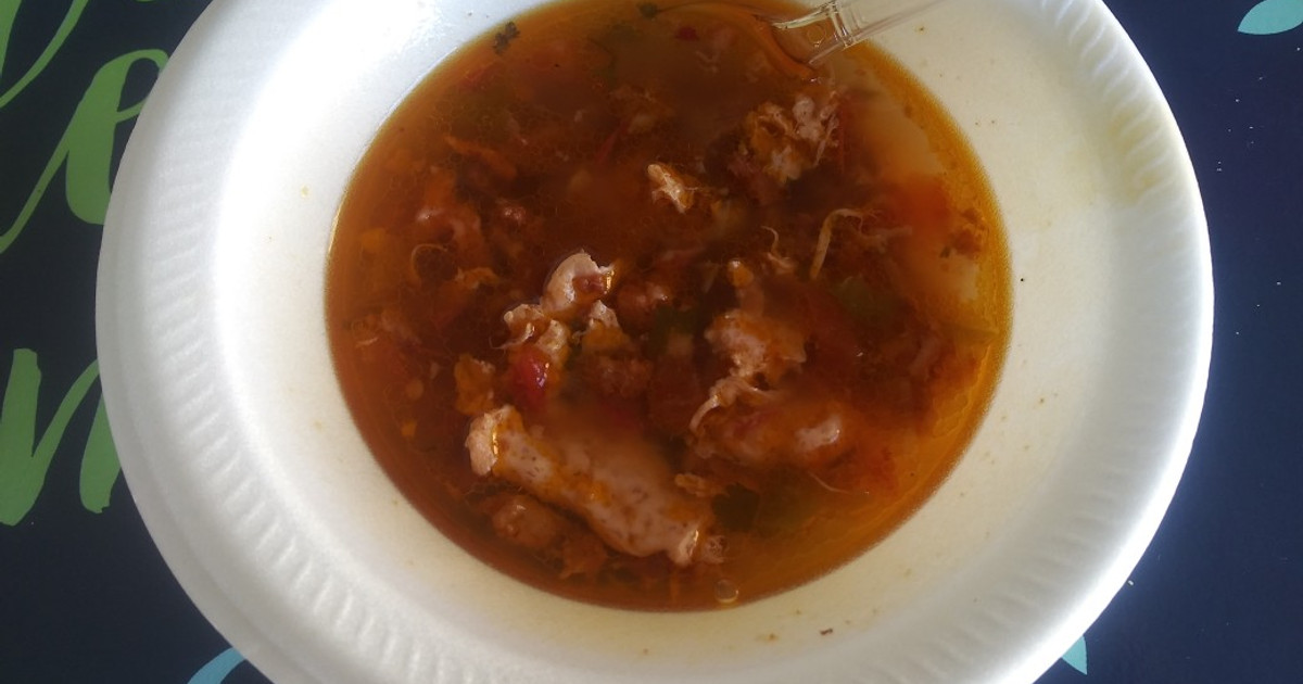 Sopa De Bolo (Sopa De Chorizo Salvadoreña) Receta de Dora Avalos - Cookpad