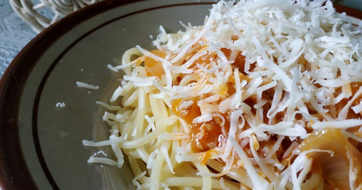 Resep Spaghetti saos bolongnese ayam oleh Endy Agustin - Cookpad
