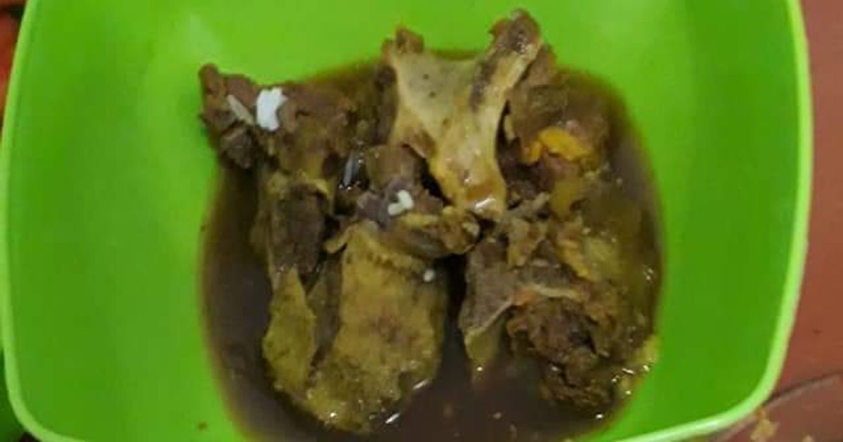 Resep sop tulang sapi 1kg pedas rumahan enak dan mudah - Cookpad