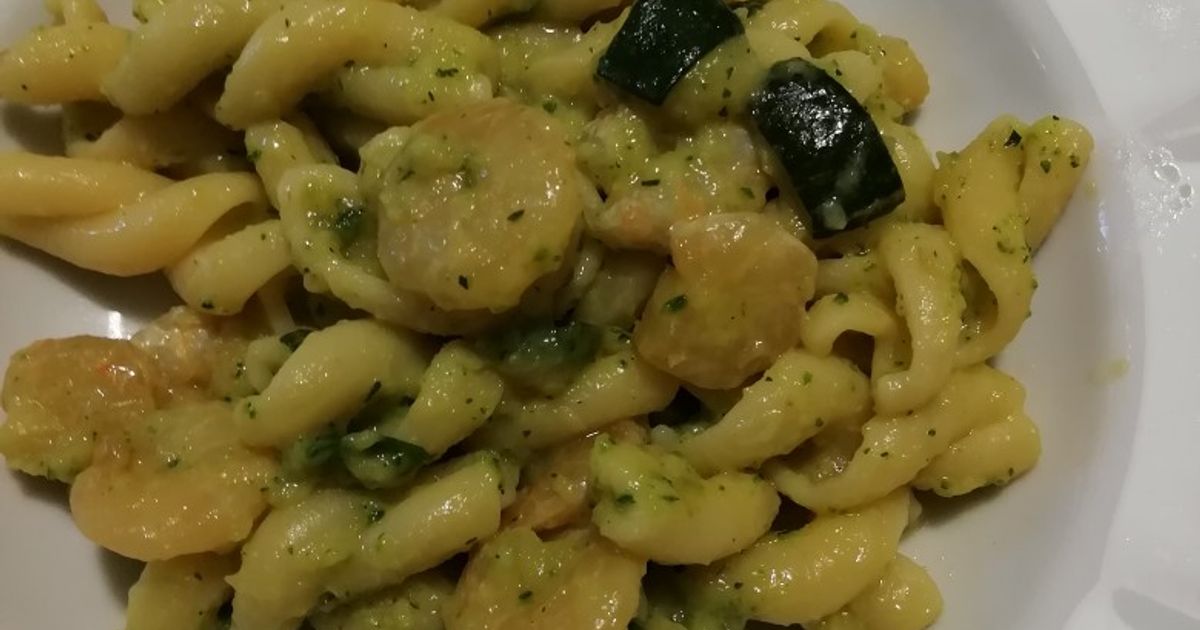 Ricetta Gran Fusilli Zucchine E Gamberetti A Modo Mio di Maria Centonze ...