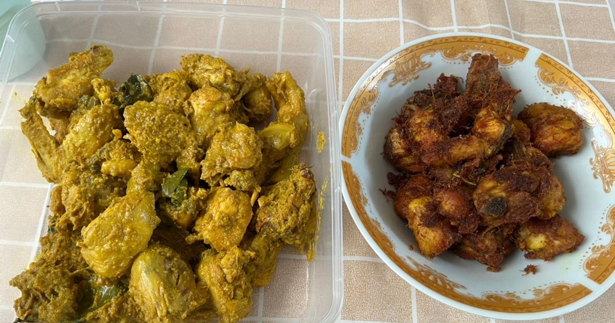 Resep Ayam Ungkep Ayam Goreng Lengkuas Bumbu Jadi Beli Di Pasar oleh ...