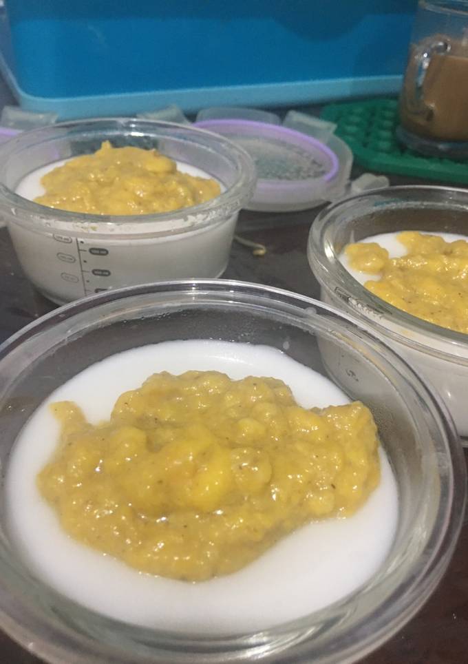Resep Bubur sum-sum selai pisang oleh Chika - Cookpad