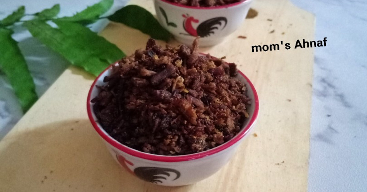 Resep Abon Sapi Homemade oleh Deffi Mom's Ahnaf - Cookpad