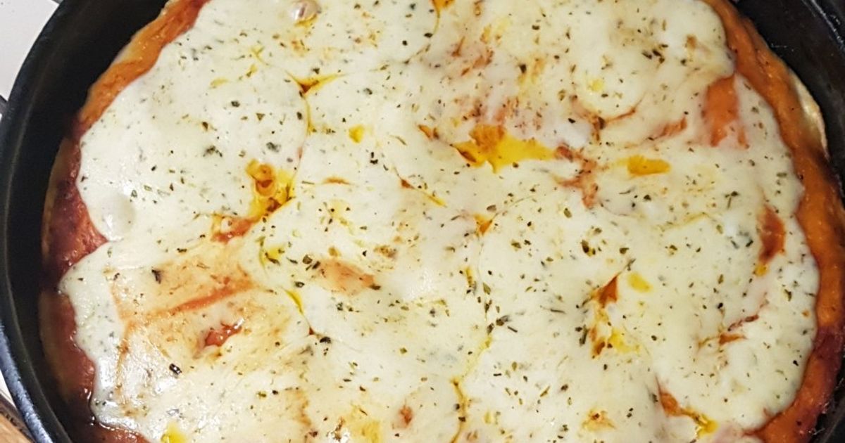 Pizza Casera Recipe by Andrea Figueroa Olivera