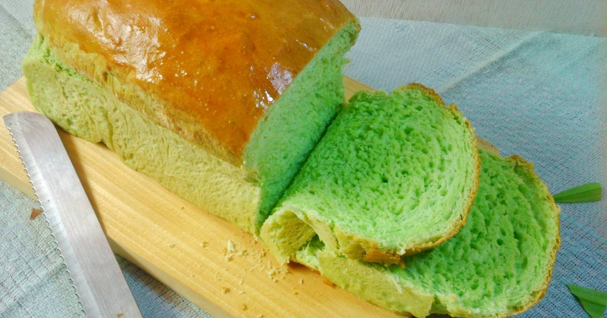 Resep Killer Soft Bread Pandan Roti Tawar Pandan Oleh Dish By Ifah