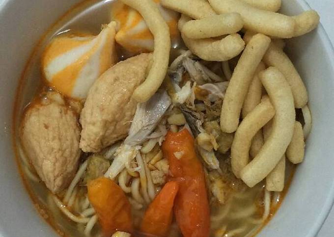 Resep Ramen kuah tom yum oleh rningtiast - Cookpad