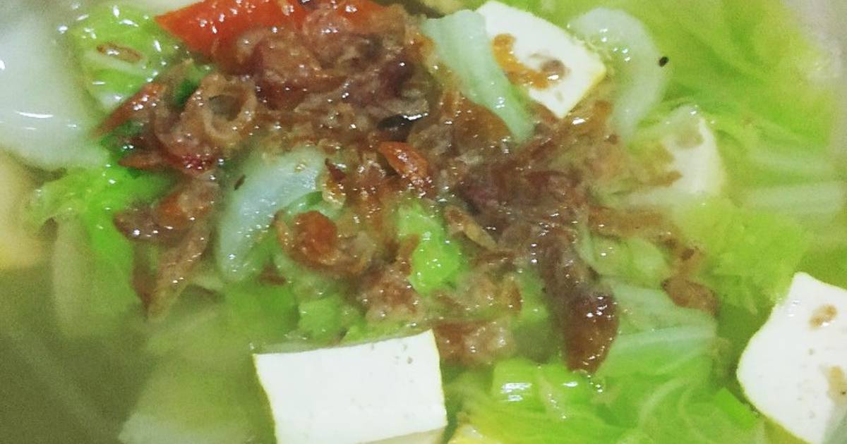Resep Sop sawi putih sederhana oleh Ndo' Nofa - Cookpad