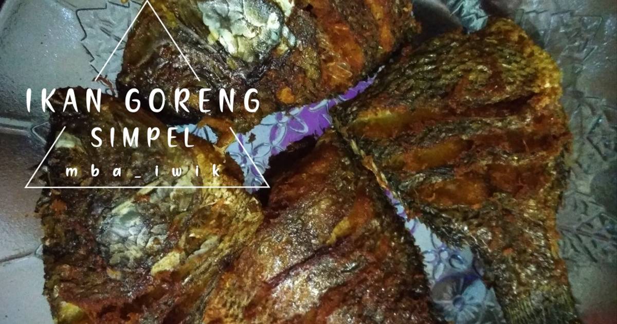 Resep Ikan Goreng Simpel oleh Mba Iwik - Cookpad