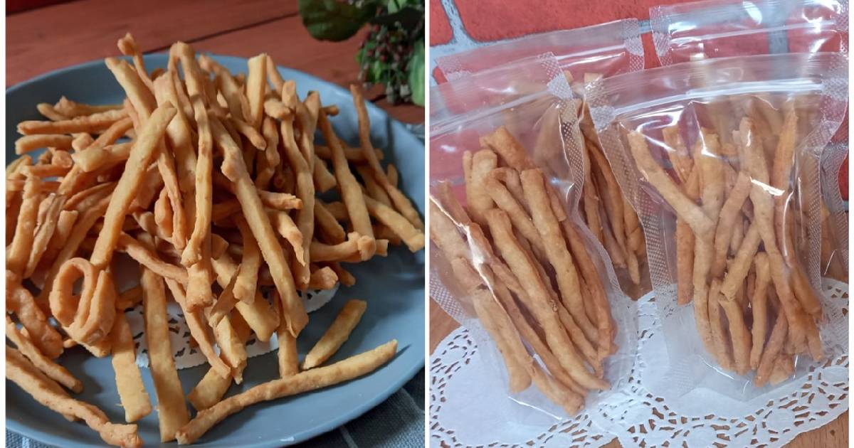 Resep Stik bawang 4 bahan oleh iqoh iqoh - Cookpad