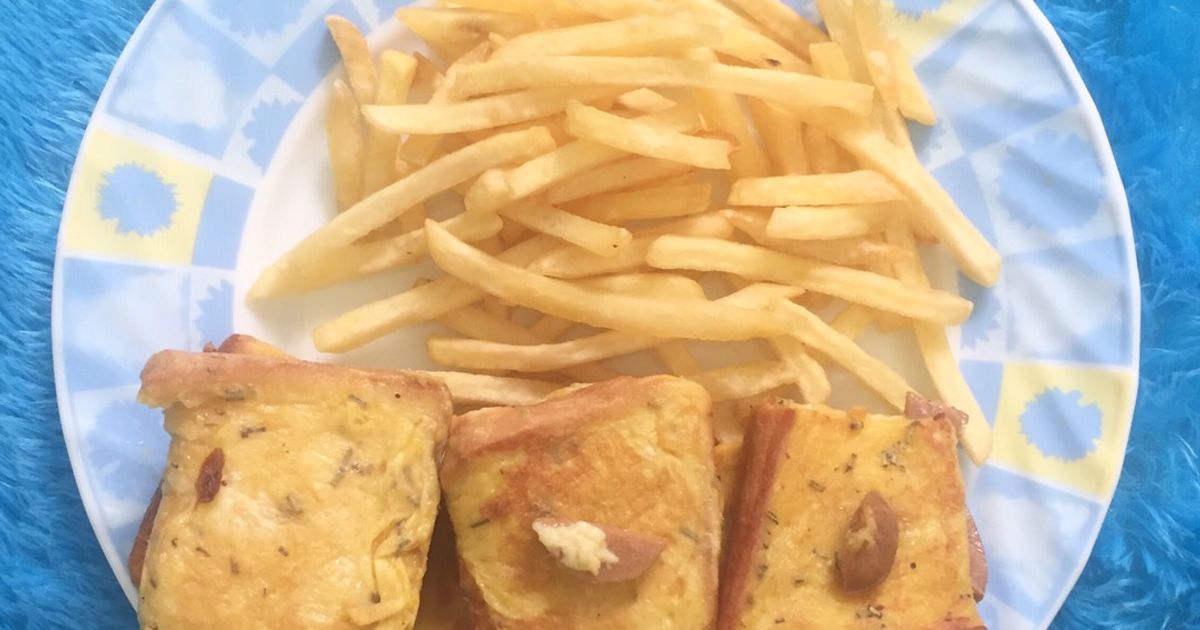 Resep Toast Keju Sosis Telur oleh Niken indri - Cookpad